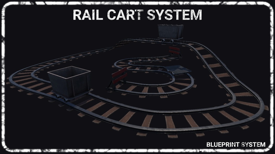 Rail Cart System 2025 - Free Daz 3D Models
