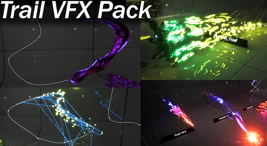 Trail VFX Pack 2025 - Free Daz 3D Models