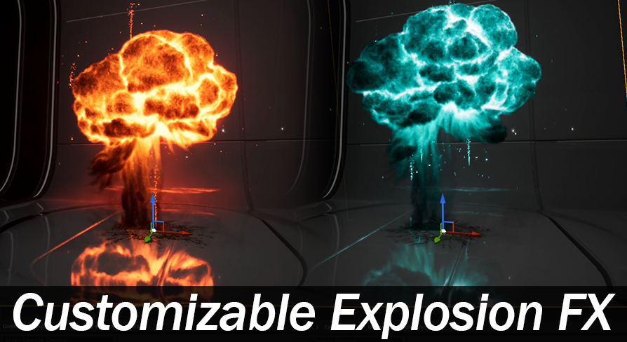 Explosion FX Customizable 2026 - Free Daz 3D Models