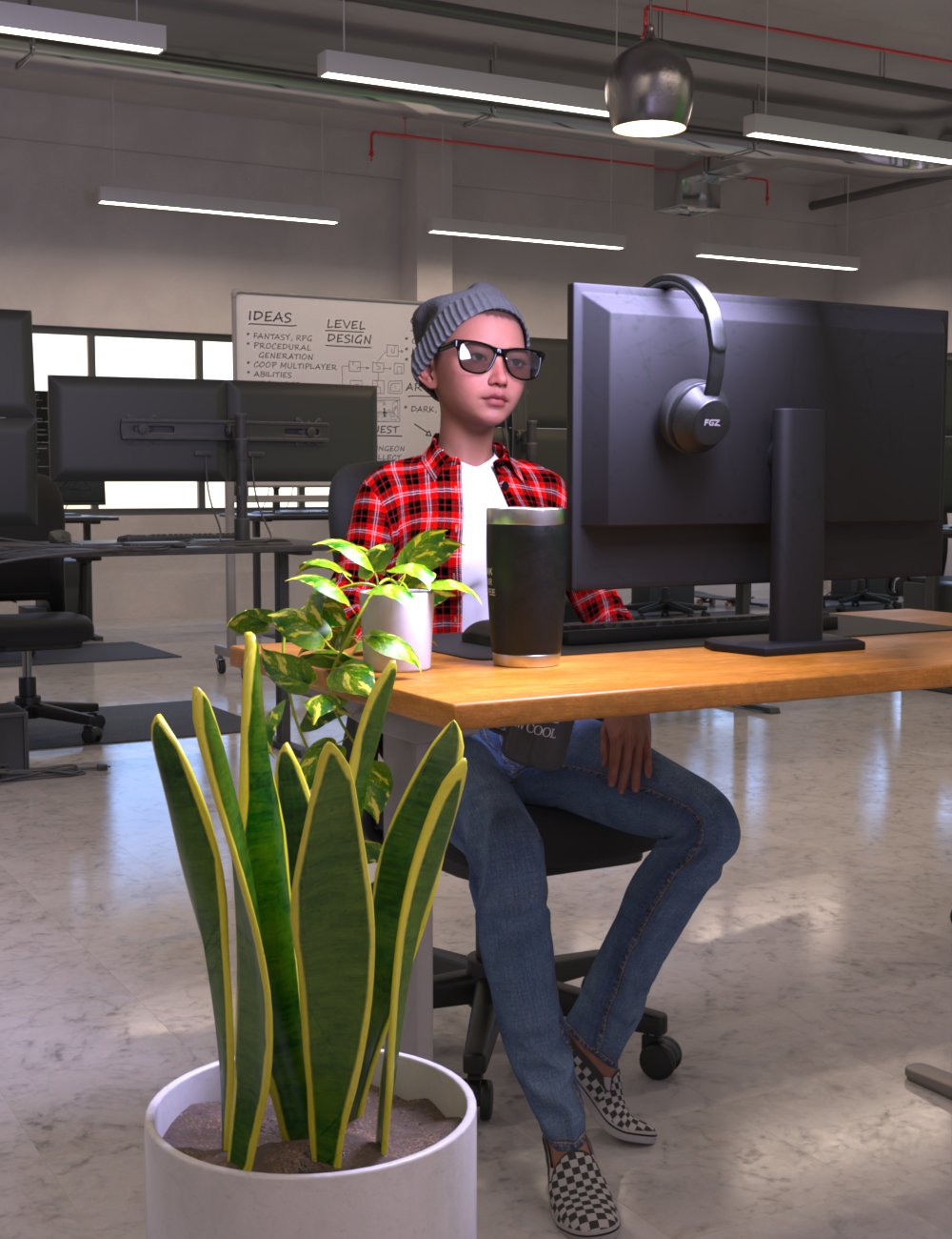 FG Game Studio Bundle 2025 - Free Daz 3D Models