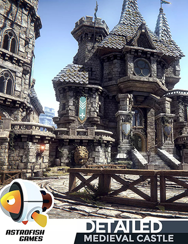 Astrofish Detailed Medieval Castle - DS Conversion 2025 - Free Daz 3D ...