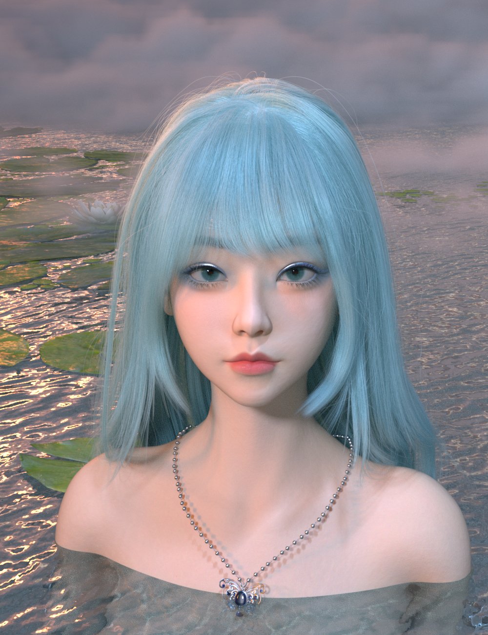 Lala Lin For Genesis 9 Feminine 2026 - Free Daz 3D Models