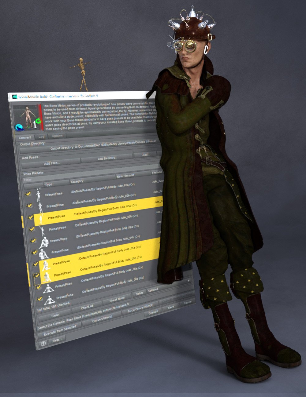 Bone Minion Batch Converter For Genesis Poses [Request]