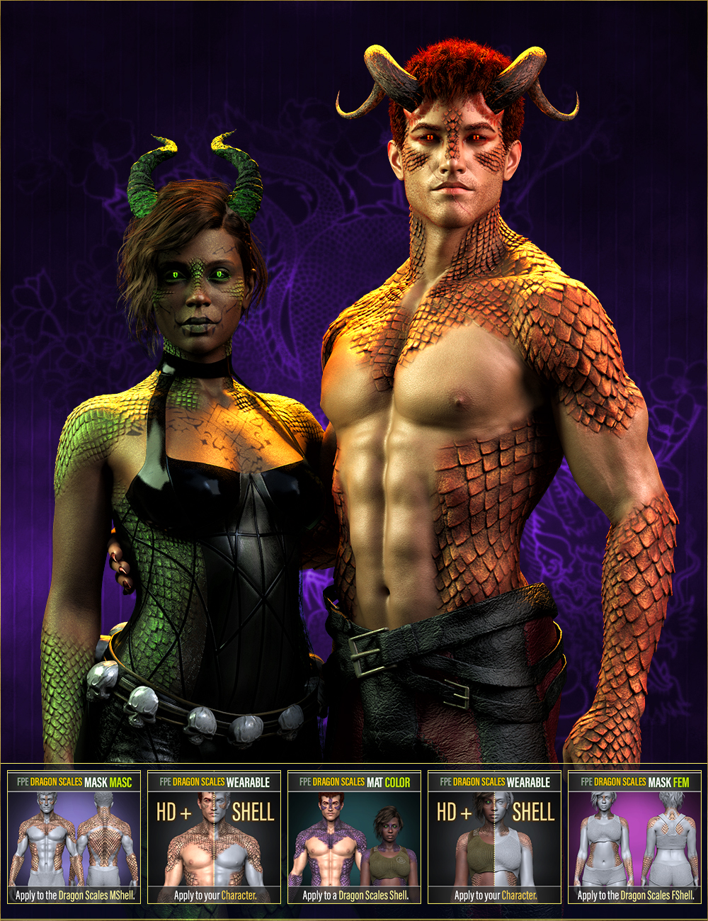 FPE HD Dragon Scales For Genesis 9 [Request]