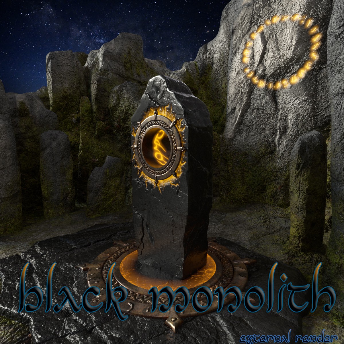 AJ Black Monolith For DAZ Studio [Request]