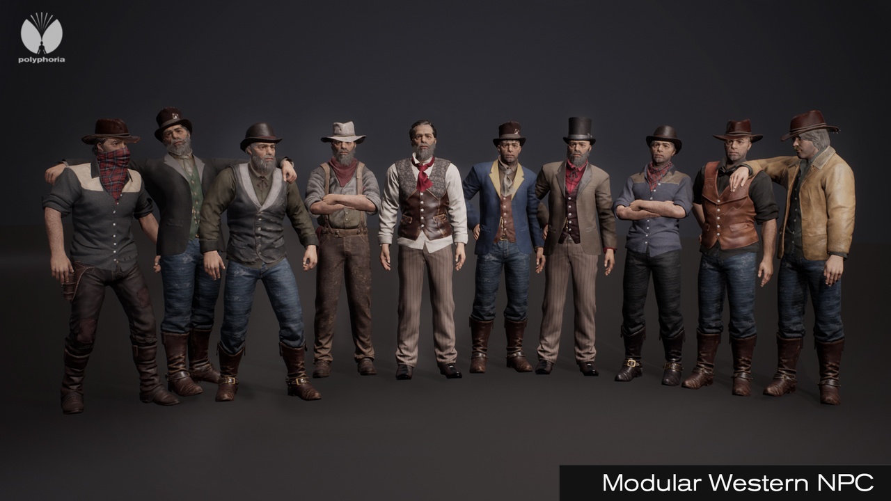 [UE] Western NPC Metahuman 2026 - Free Daz 3D Models