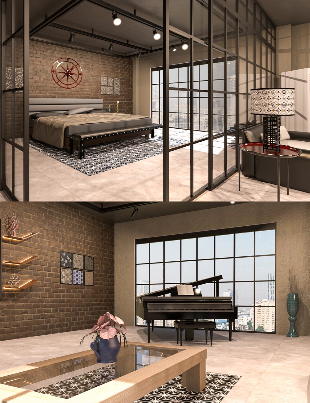 Modular Studio Room 2025 - Free Daz 3D Models