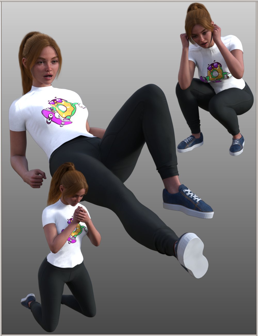 FG Begging Pose For Genesis 9 2026 - Free Daz 3D Models