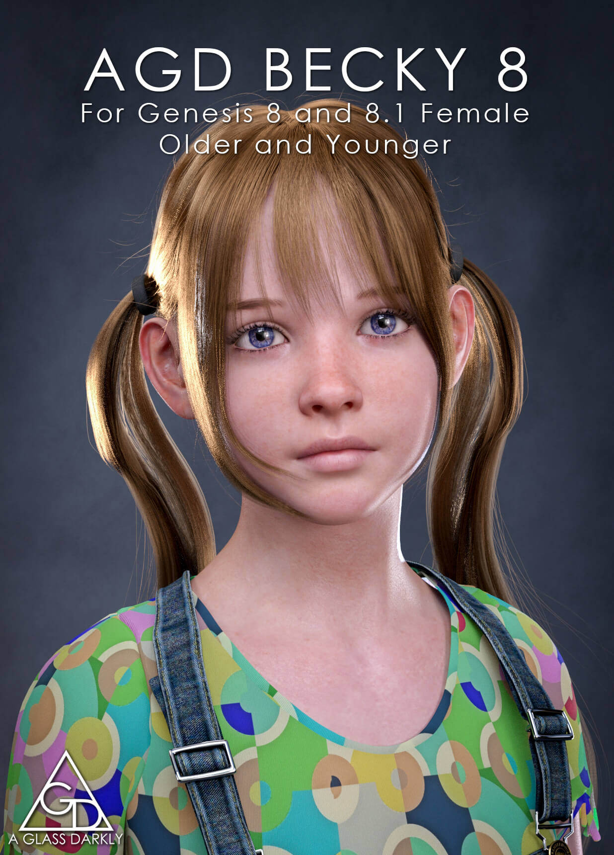AGD Becky 8 For G8/8.1F 2026 - Free Daz 3D Models