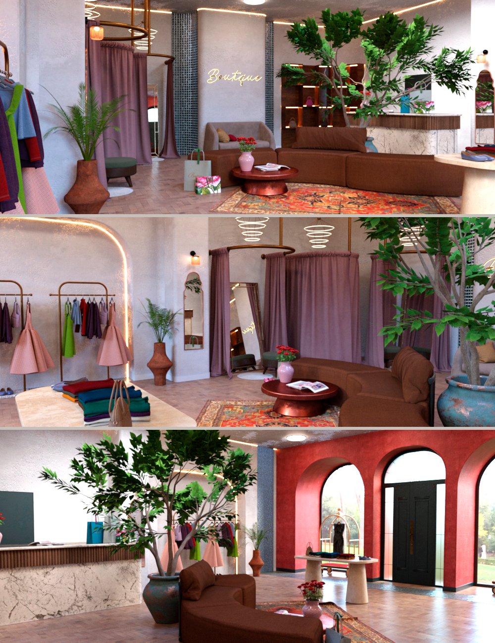 TN Luxe Boutique 2026 - Free Daz 3D Models