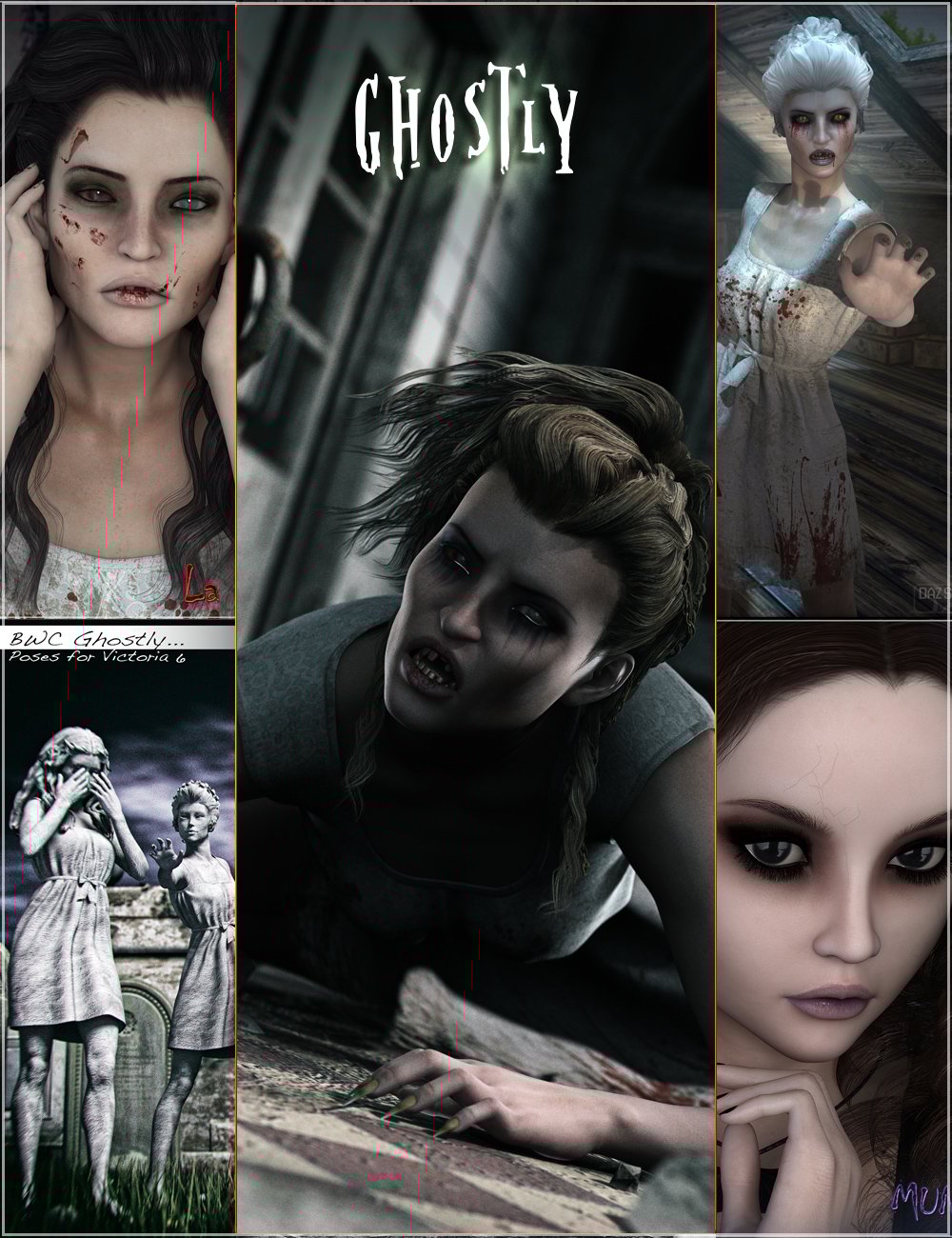 La Llorona - Ghostly HD Characters, Outfit And Poses Bundle 2026 - Free ...