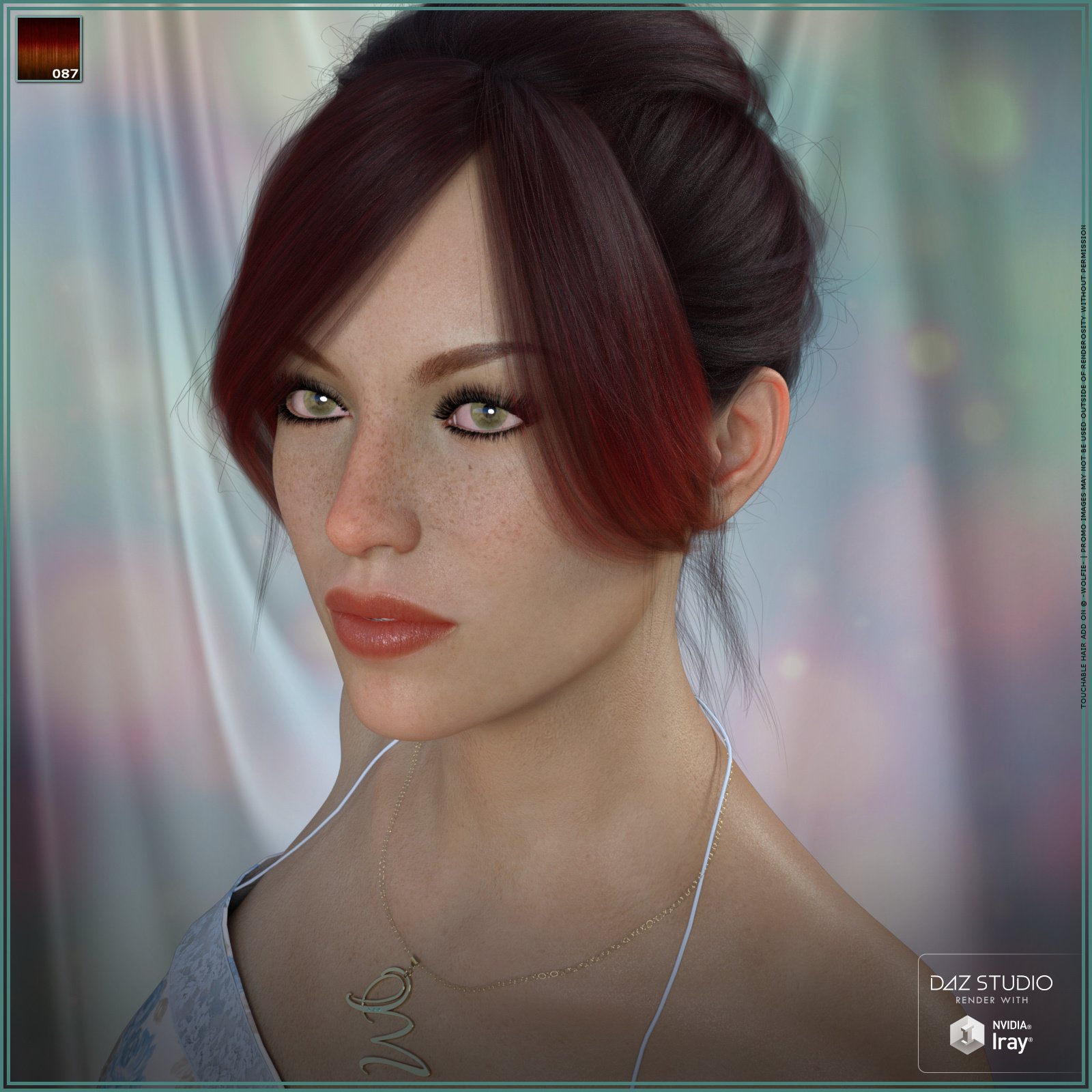 Touchable MEGA Updo 2025 - Free Daz 3D Models