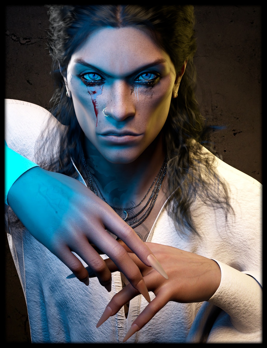 ND Devlath The Vampire For Genesis 9 2026 - Free Daz 3D Models