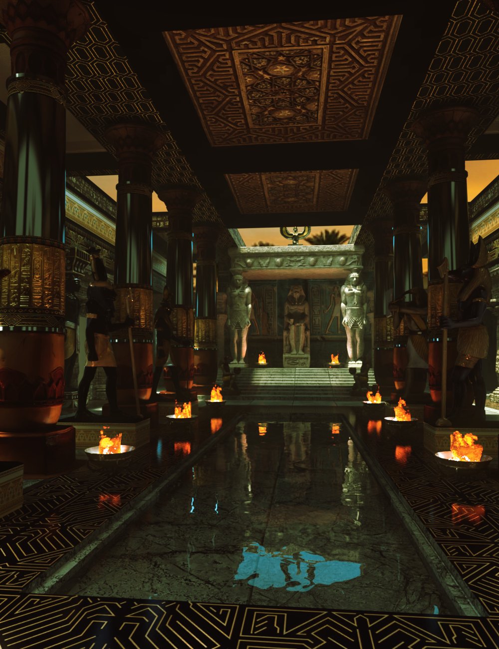PX Temple Of Ra 2026 - Free Daz 3D Models