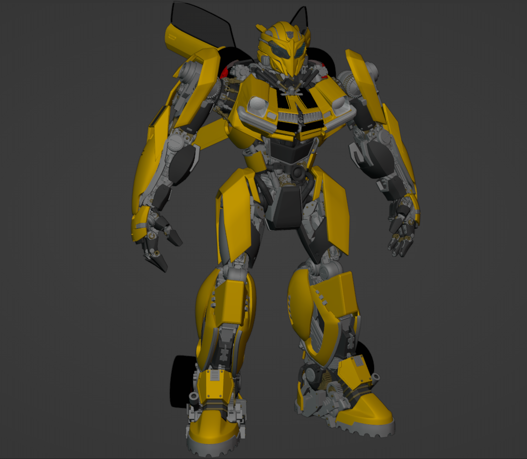 Bumblebee Blender 3d 2025 - Free Daz 3D Models