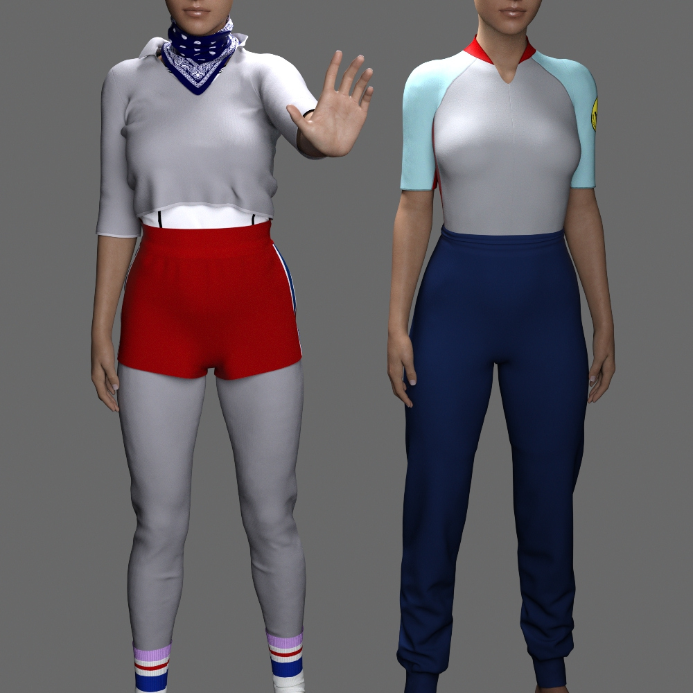 MS Stranger Things Eleven Outfit Set 2 (G8F And G9) [Request]