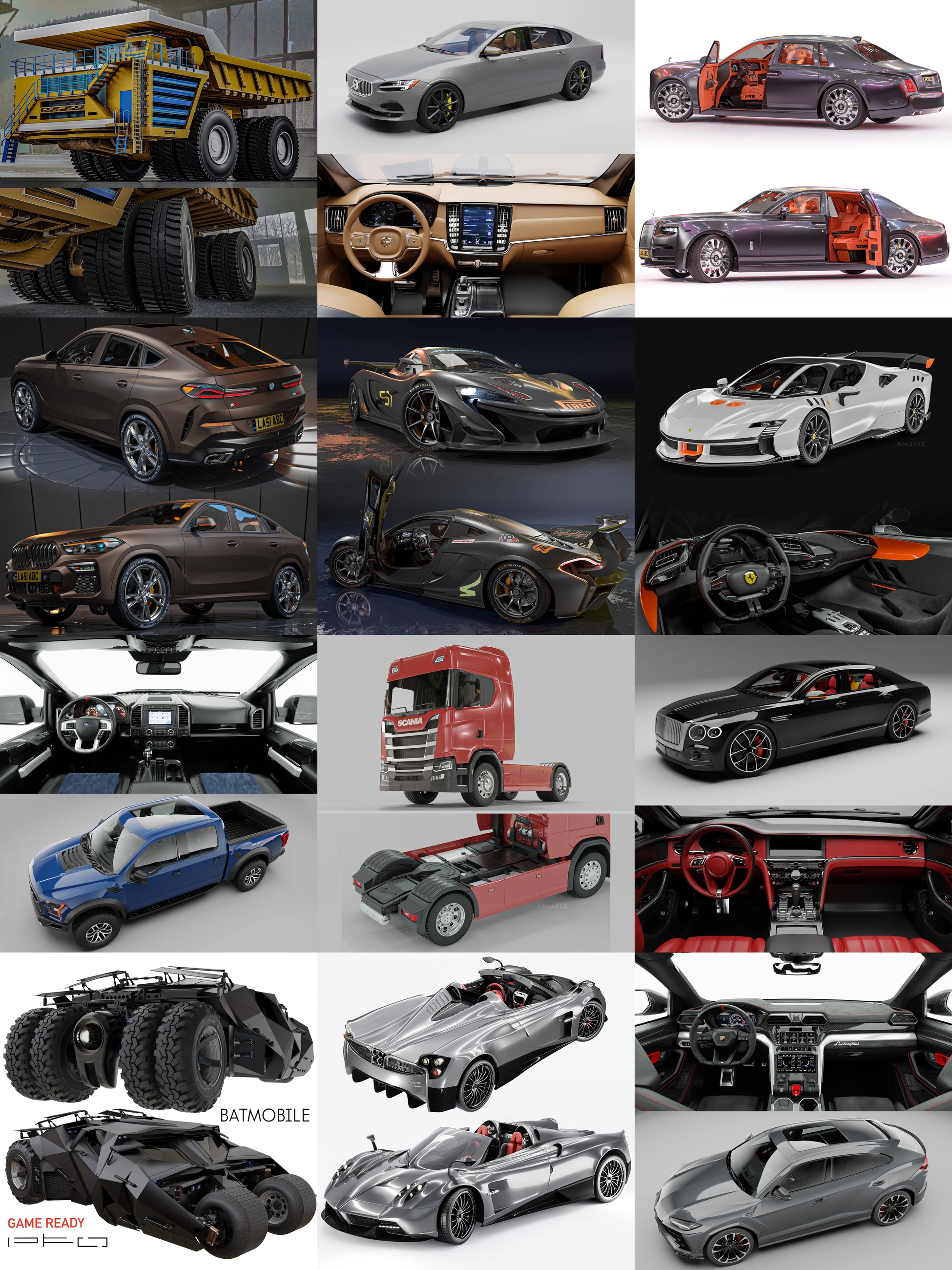 [Blender] BlenderKit Transport Pack 2026 - Free Daz 3D Models