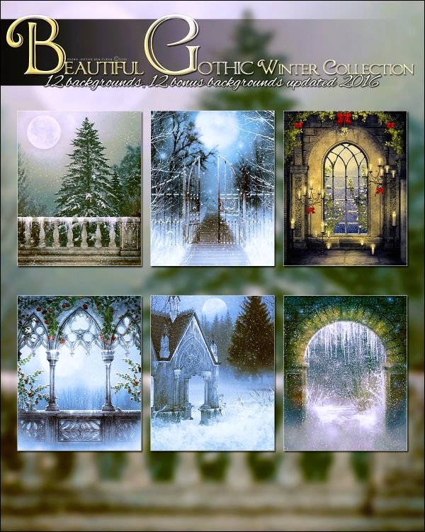 Beautiful Gothic VII: Winter Collection 2026 - Free Daz 3D Models
