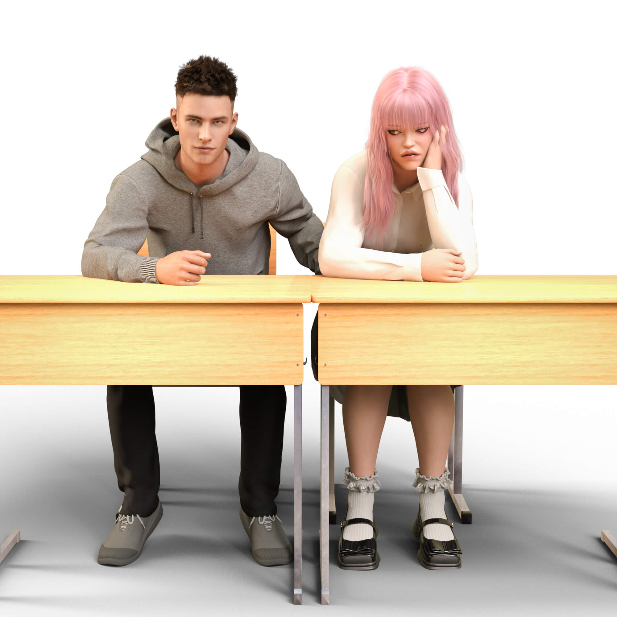 In The Classroom Pose Pack For G8F & G8M [Request]