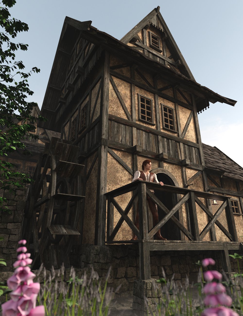 Medieval Millhouses 1 2026 - Free Daz 3D Models