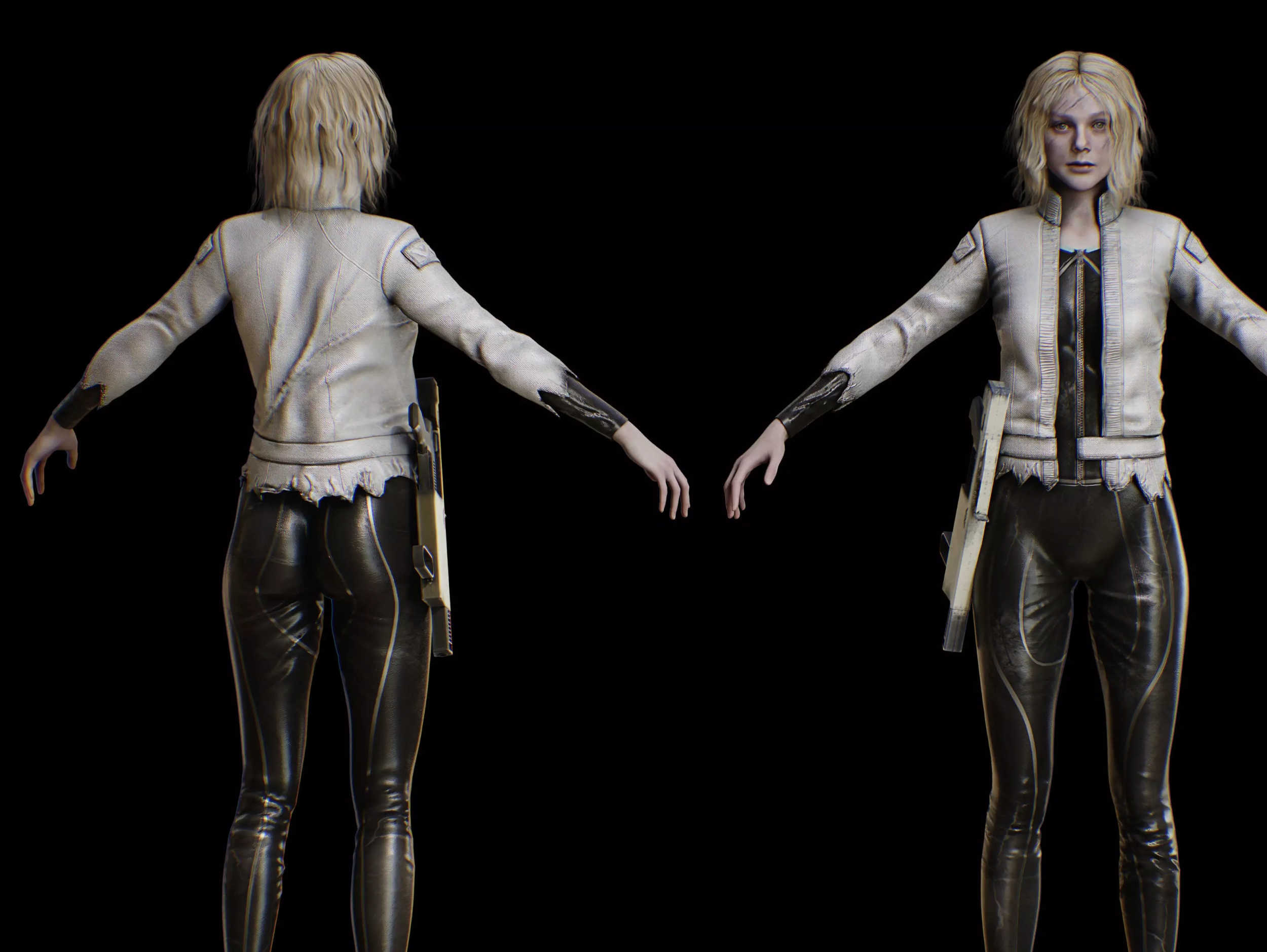 Thia From Predator Badlands Low-poly 3d Model [Request]