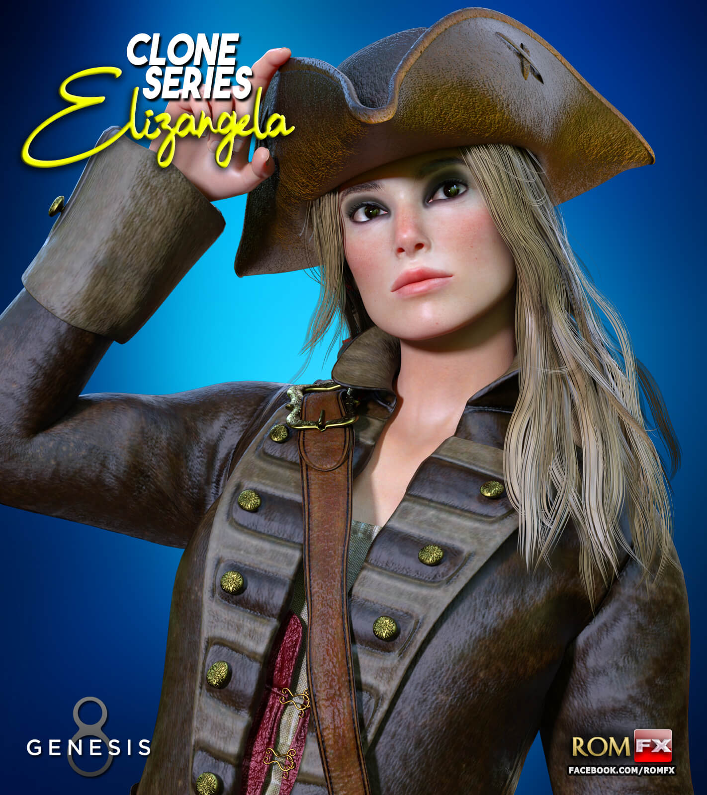 Clone Series – Elizangela For G8F And G8.1F 2026 - Free Daz 3D Models