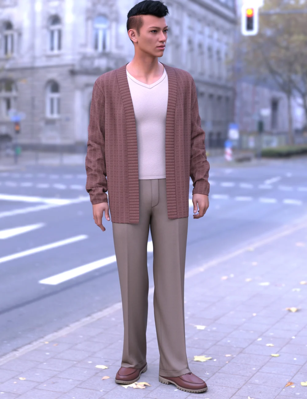 DForce LV Cozy Cardigan Outfit For Genesis 9 [Request]