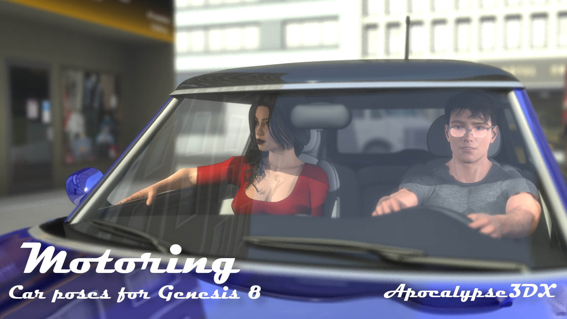 Motoring Car Poses For Genesis 8 [Request]