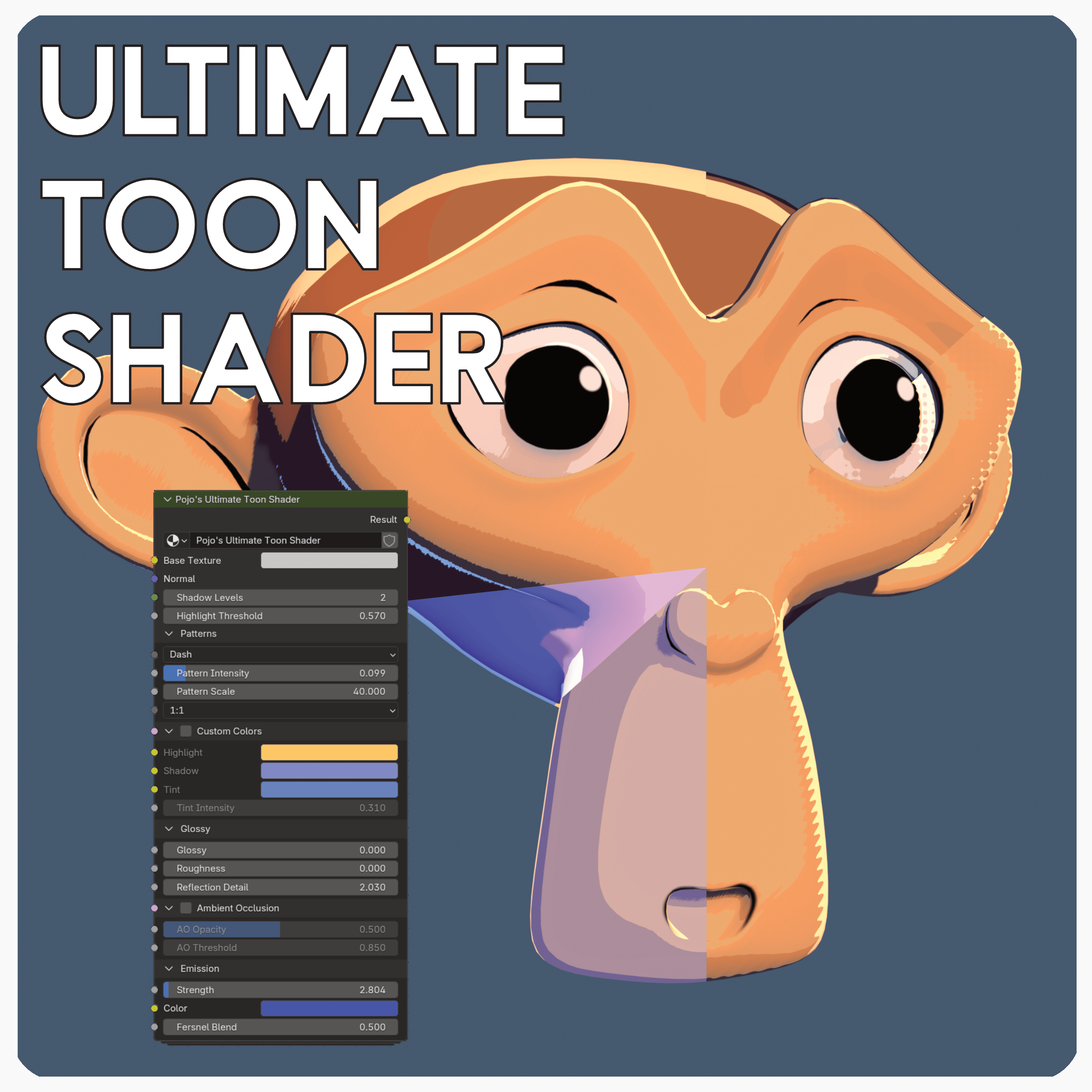 Pojo’s Ultimate Toon Shader 2026 - Free Daz 3D Models