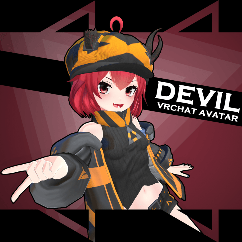 [VRchat] DEVIL - Download Free 3D model by VRChat Preview (@Vrchat ...