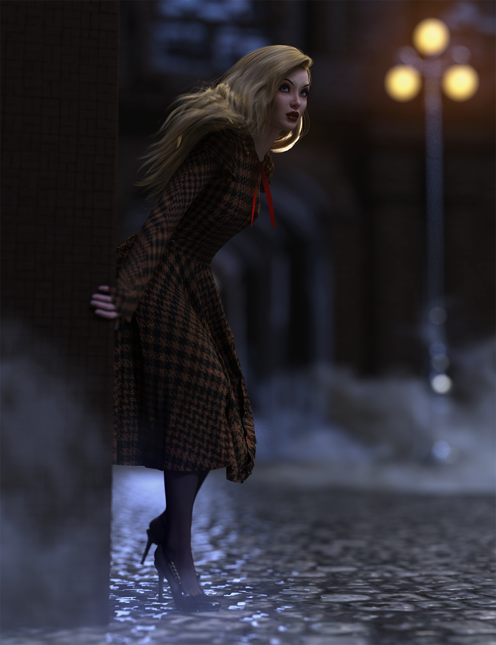 Shadow Walker Poses For Genesis 9, 8 And 3 Female 2026 - Free Daz 3D Models