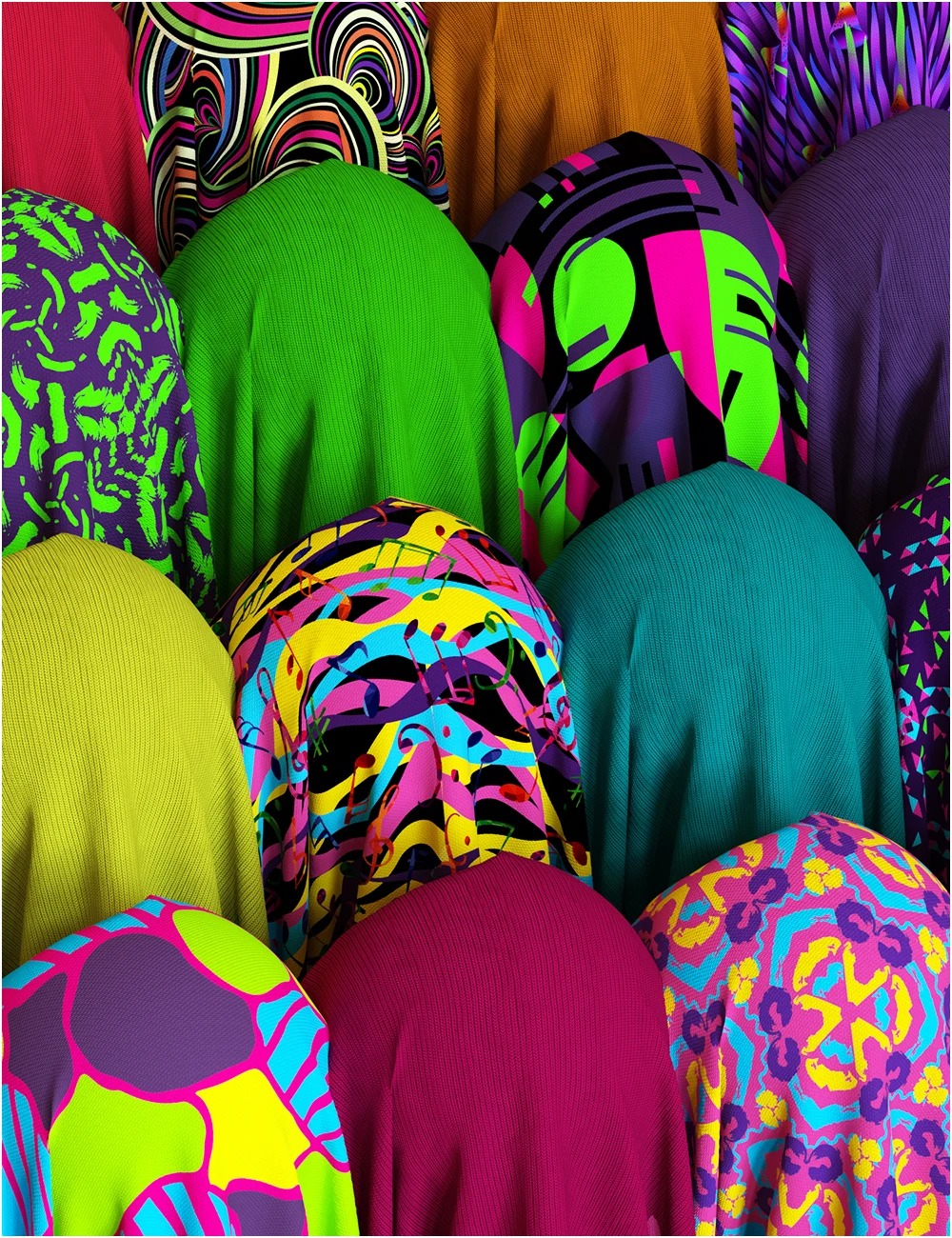 Psychedelic Iray Shaders Merchant Resource 2026 - Free Daz 3D Models