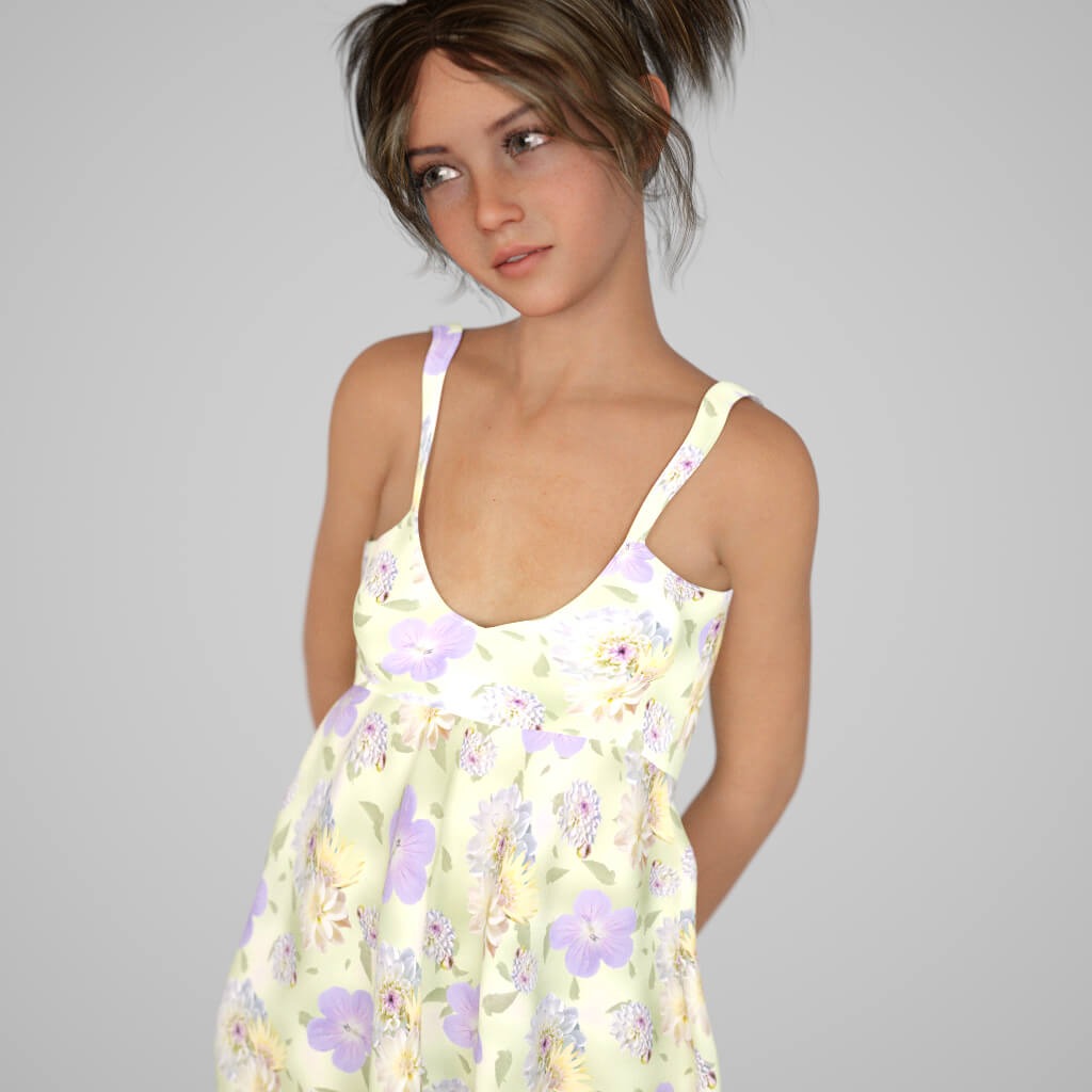Millie Teen Character Morph For Genesis 8.1 Female 2026 - Free Daz 3D ...