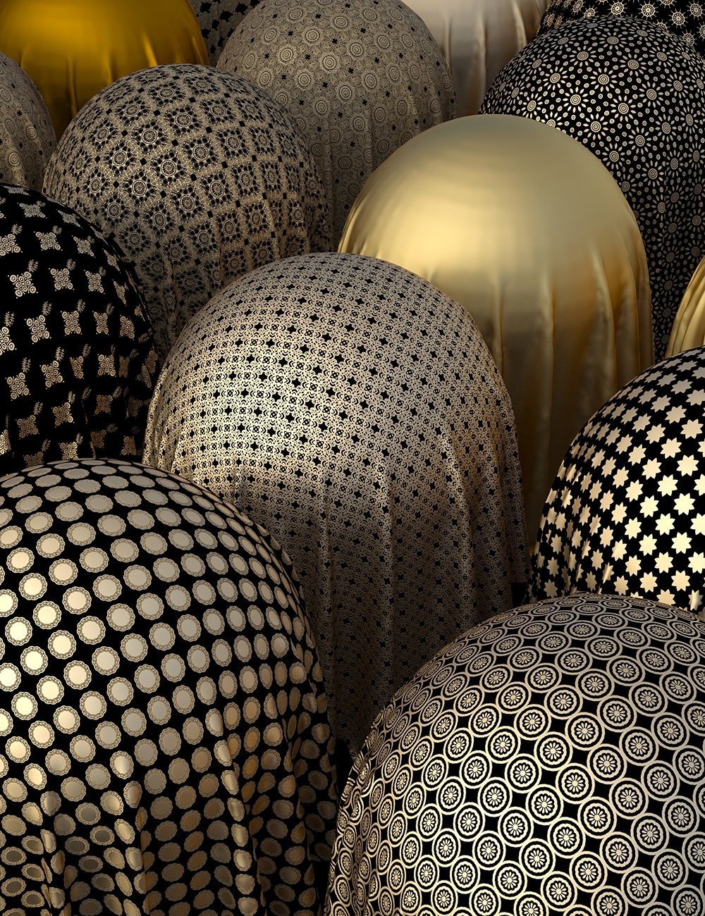 Golden Collection Fabric Iray Shaders 2026 - Free Daz 3D Models