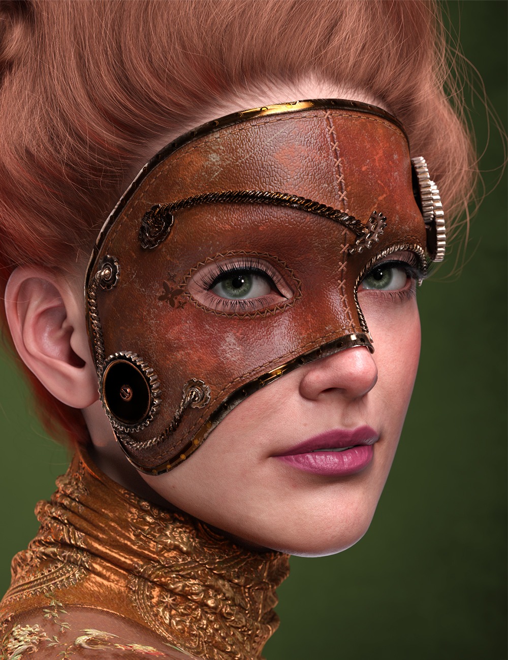 CGI Copper Sight Mask For Genesis 9 (DAZ Store Version) 2026 - Free Daz ...