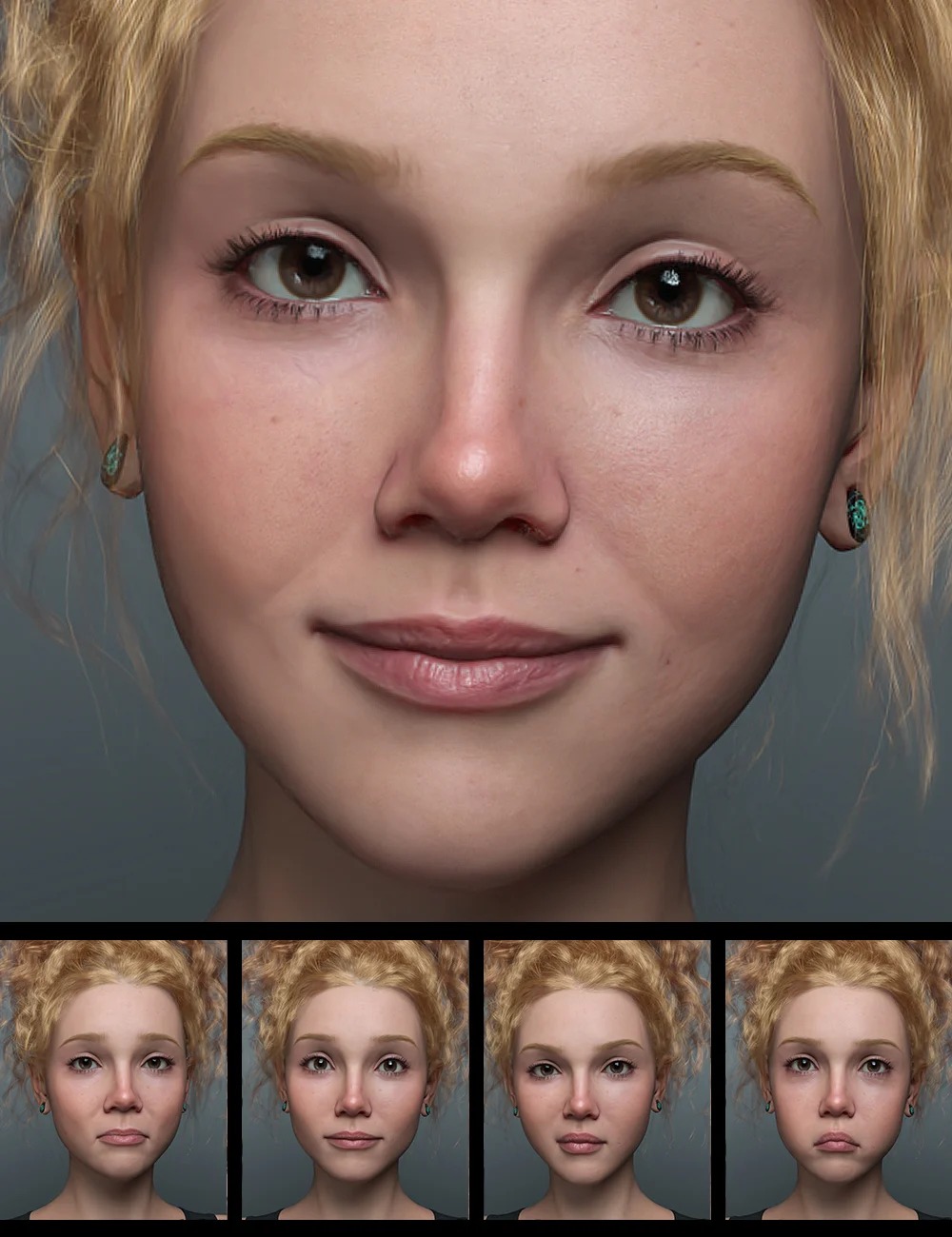 The Expression Collection For Mira 9 2026 - Free Daz 3D Models