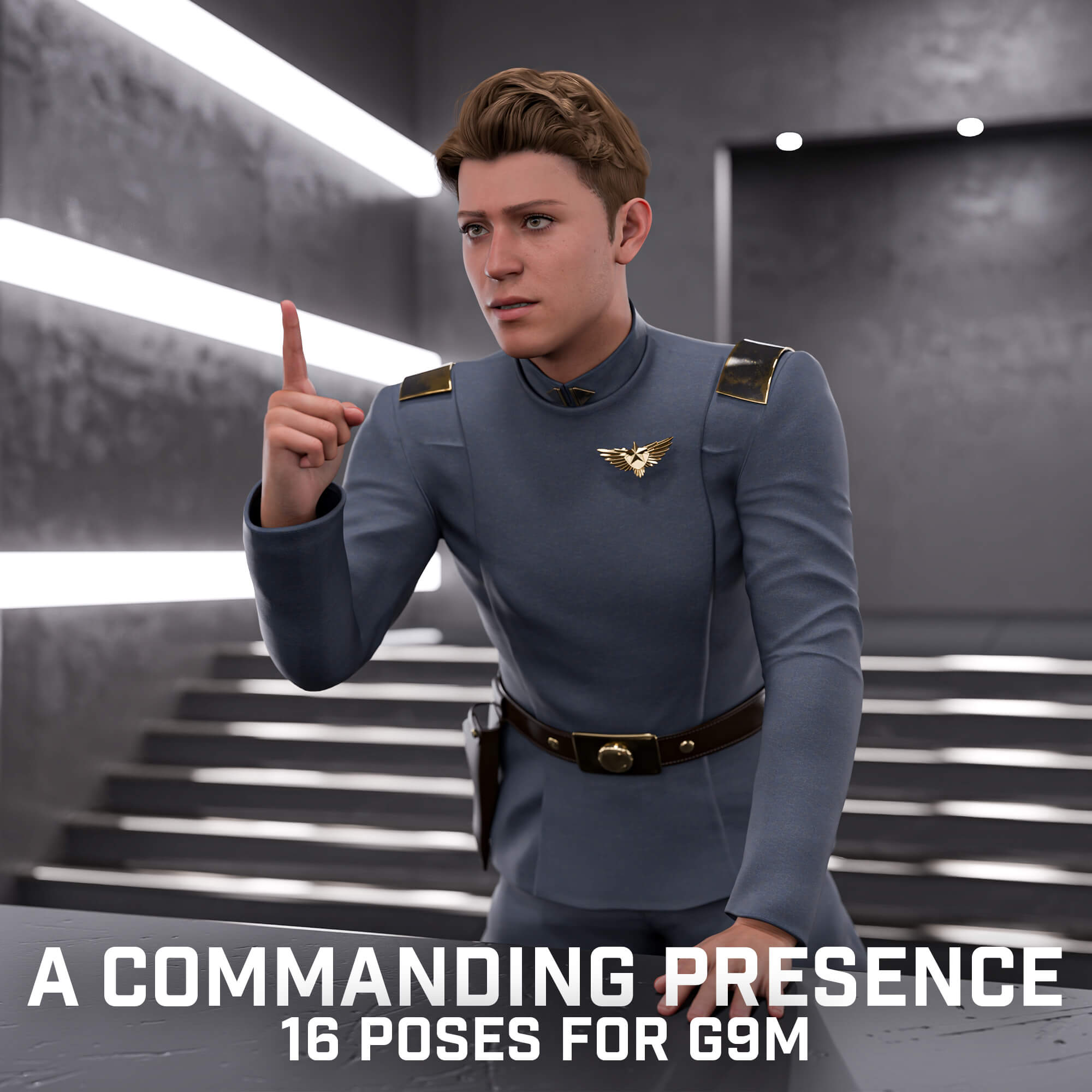 A Commanding Presence Poses For G9M [Request]