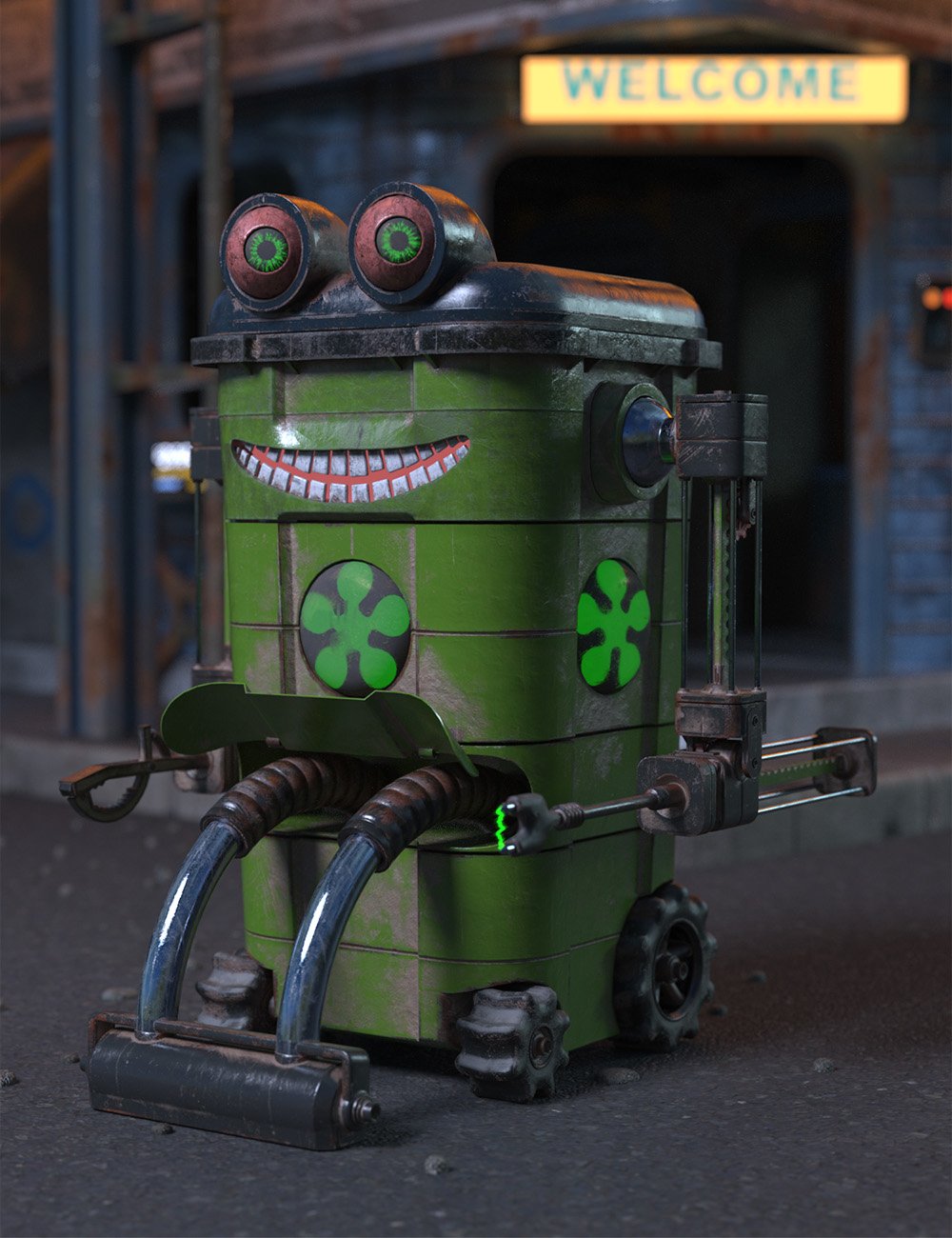 The Cog Regime Robo Bin [Request]
