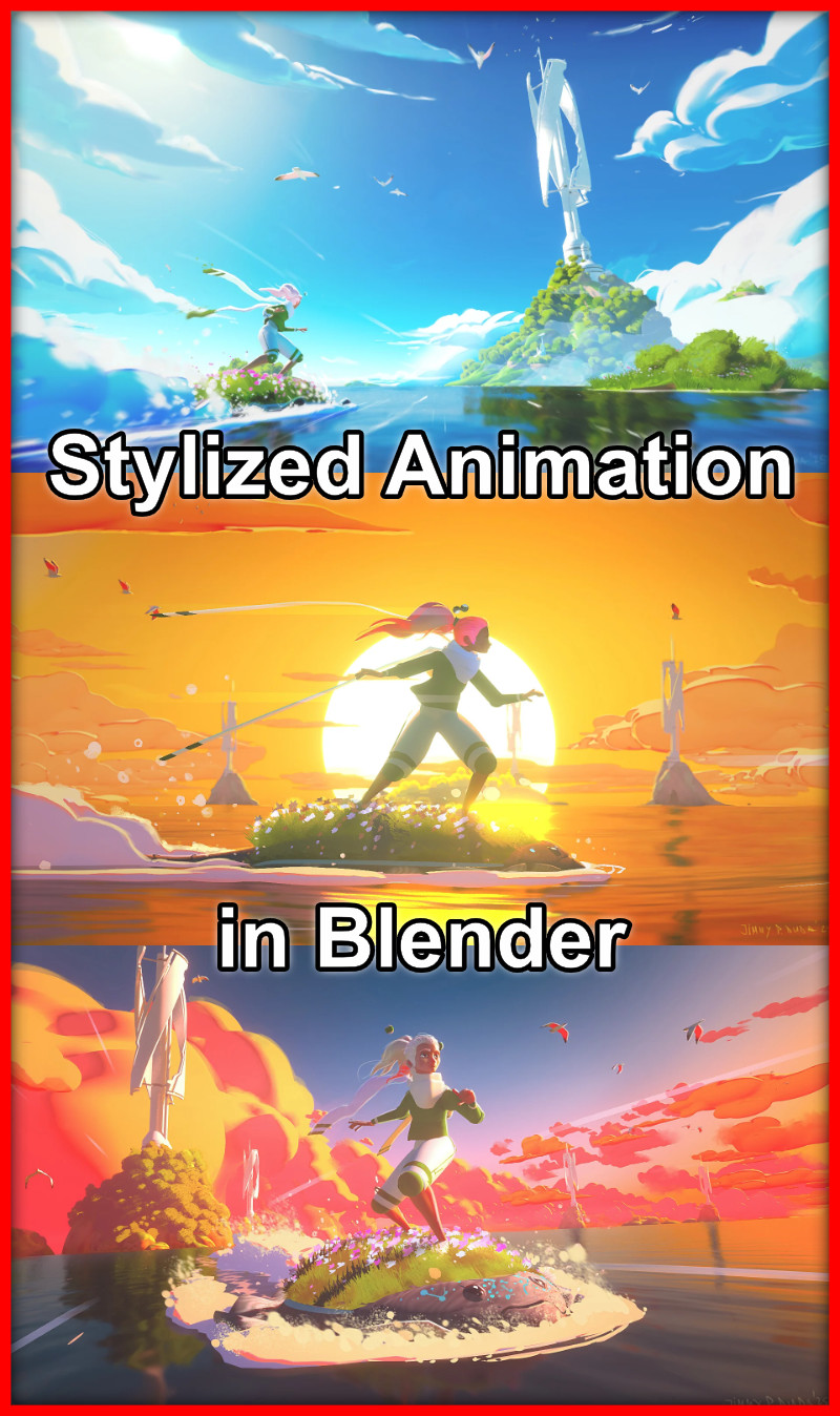 STYLIZED ANIMATION IN BLENDER - Focal Point School [Request]