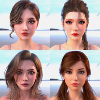 S3D G Head And 1 Body Morph 3 For Genesis 8 And 8.1 Female [Request]