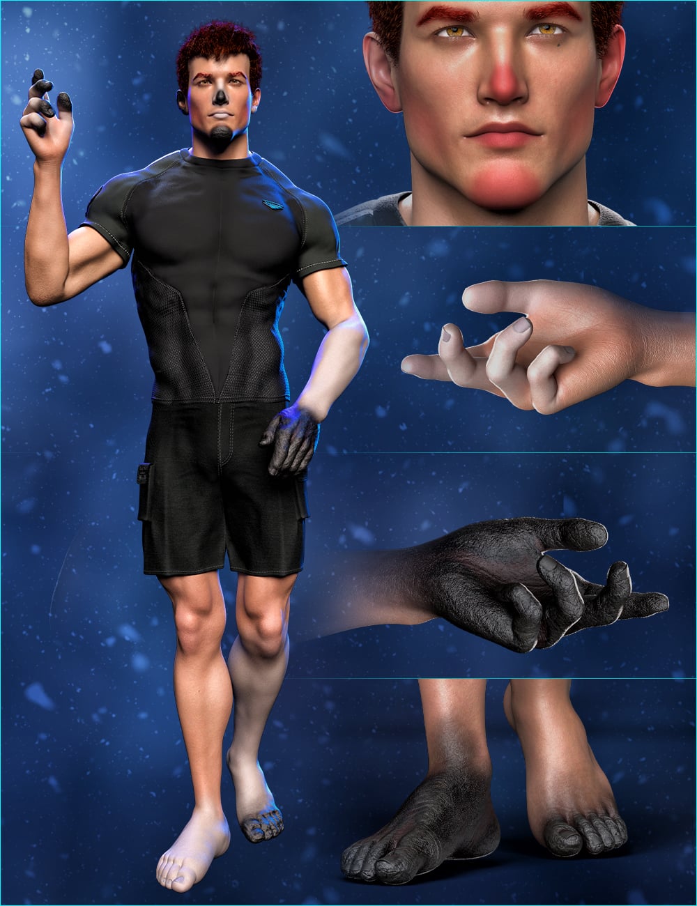 FPE Frostbite For Genesis 9 2026 - Free Daz 3D Models