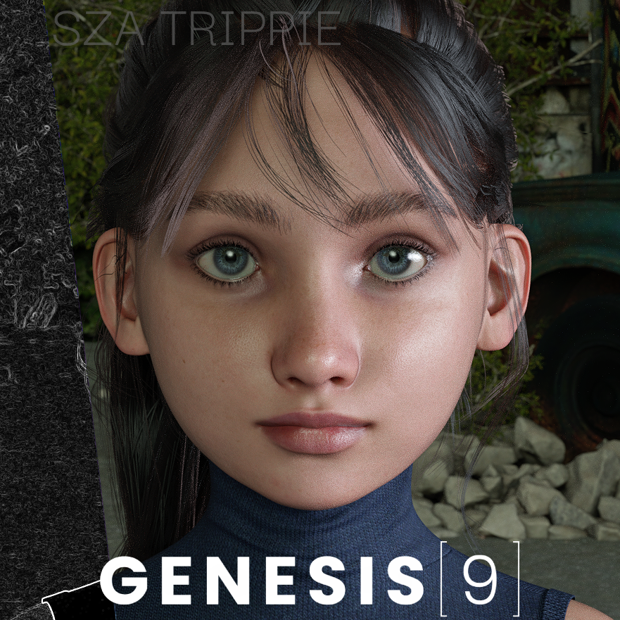 REV+ Chloe Tween Character Morph For Genesis 9 [Female] [Request]