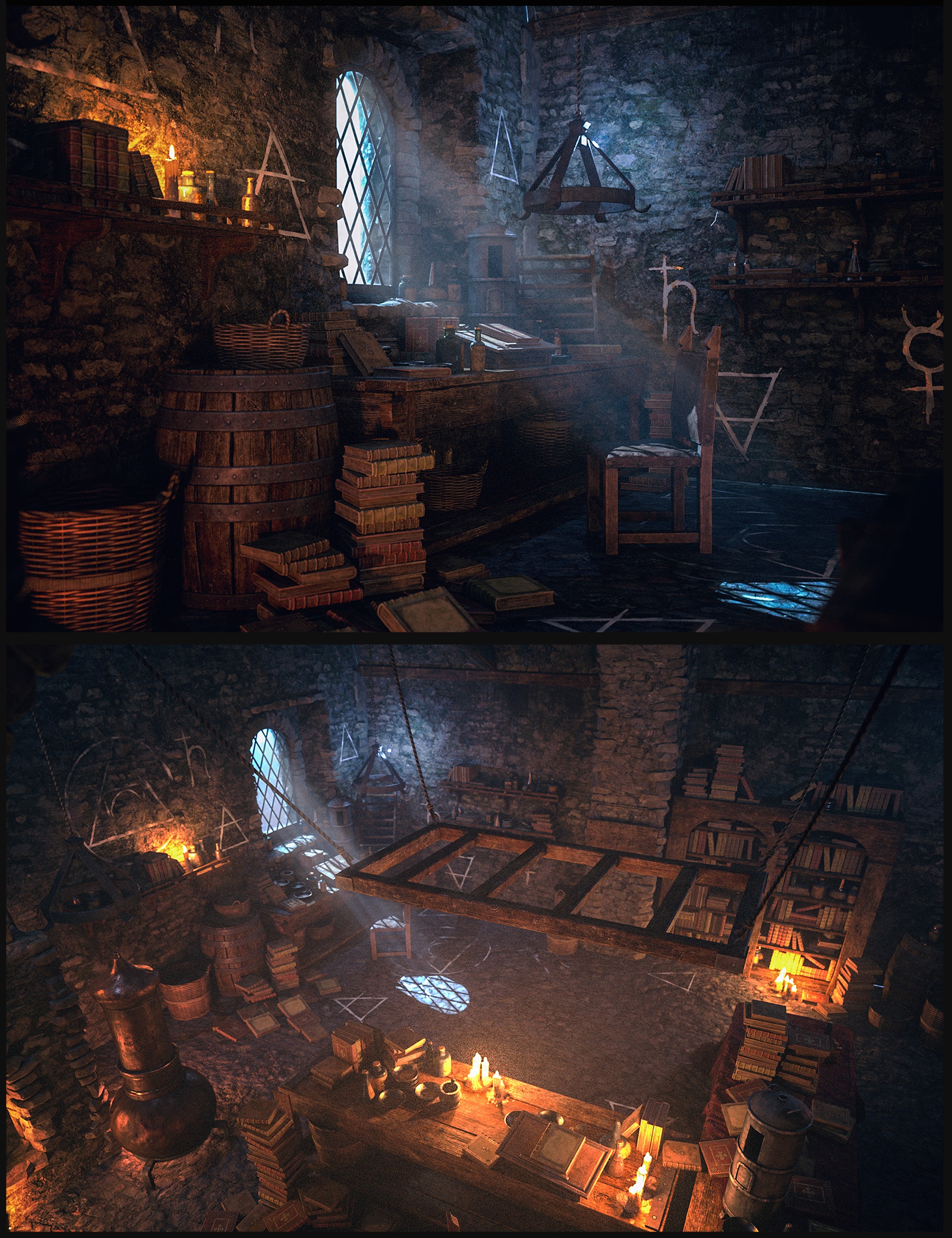 The Alchemist Workshop Bundle 2026 - Free Daz 3D Models