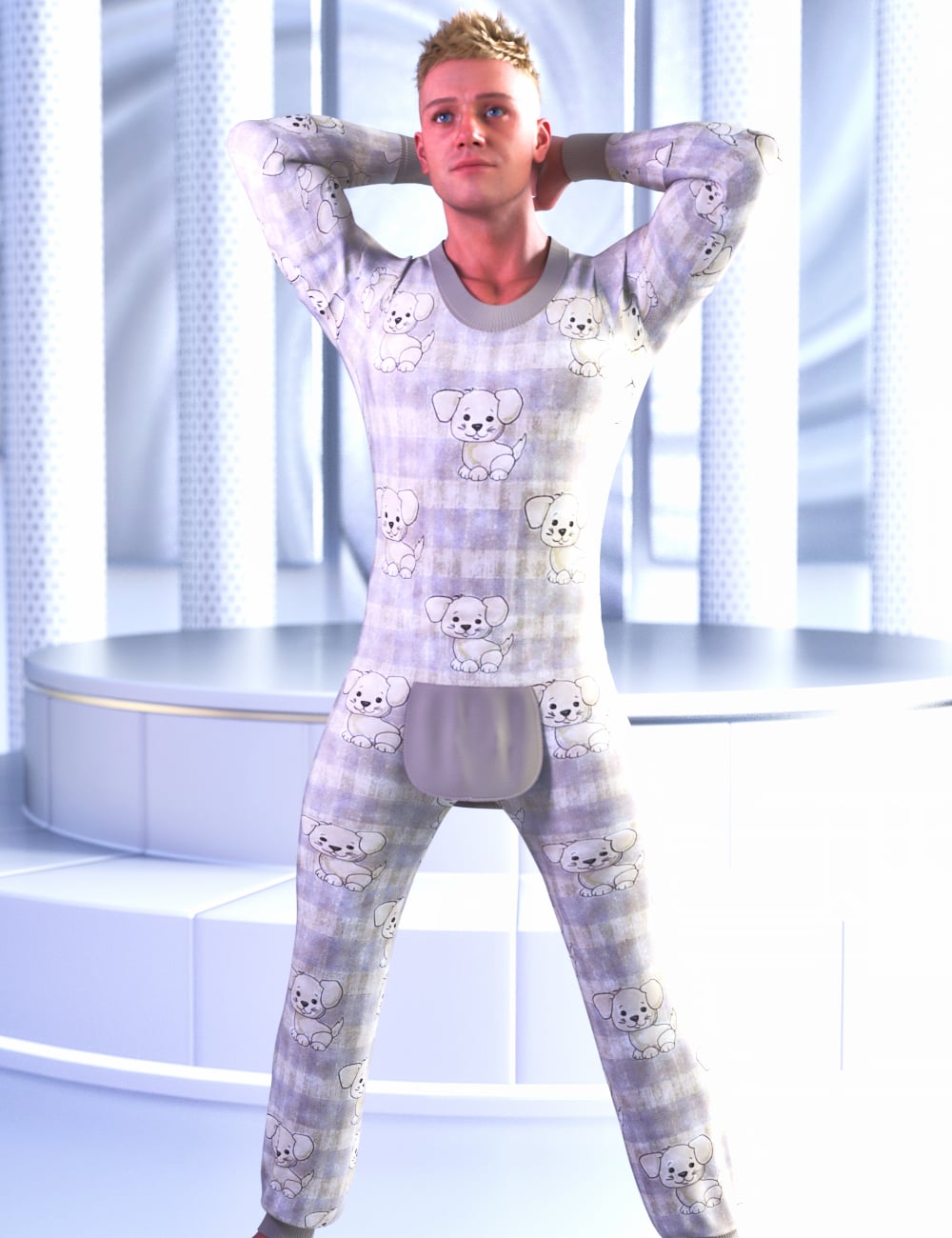 JMR DForce Hynek Nightwear For Genesis 9 And 8 Male 2026 - Free Daz 3D ...