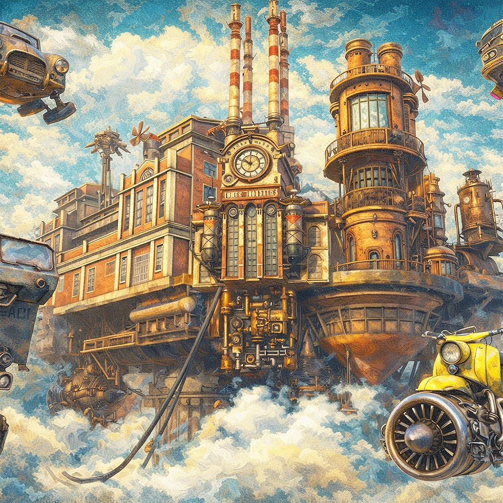 DieselPunk World - Set 2 For Daz Studio [Request]