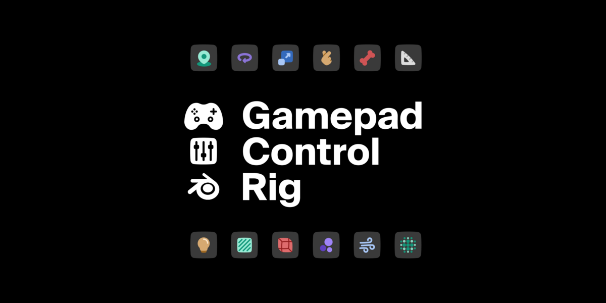 Gamepad Control Rig (Blender) 2026 - Free Daz 3D Models