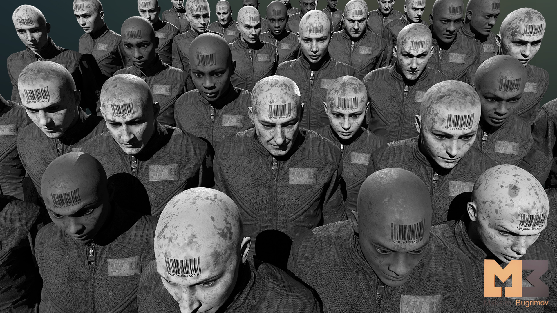 NPC Dystopia Characters 2026 - Free Daz 3D Models
