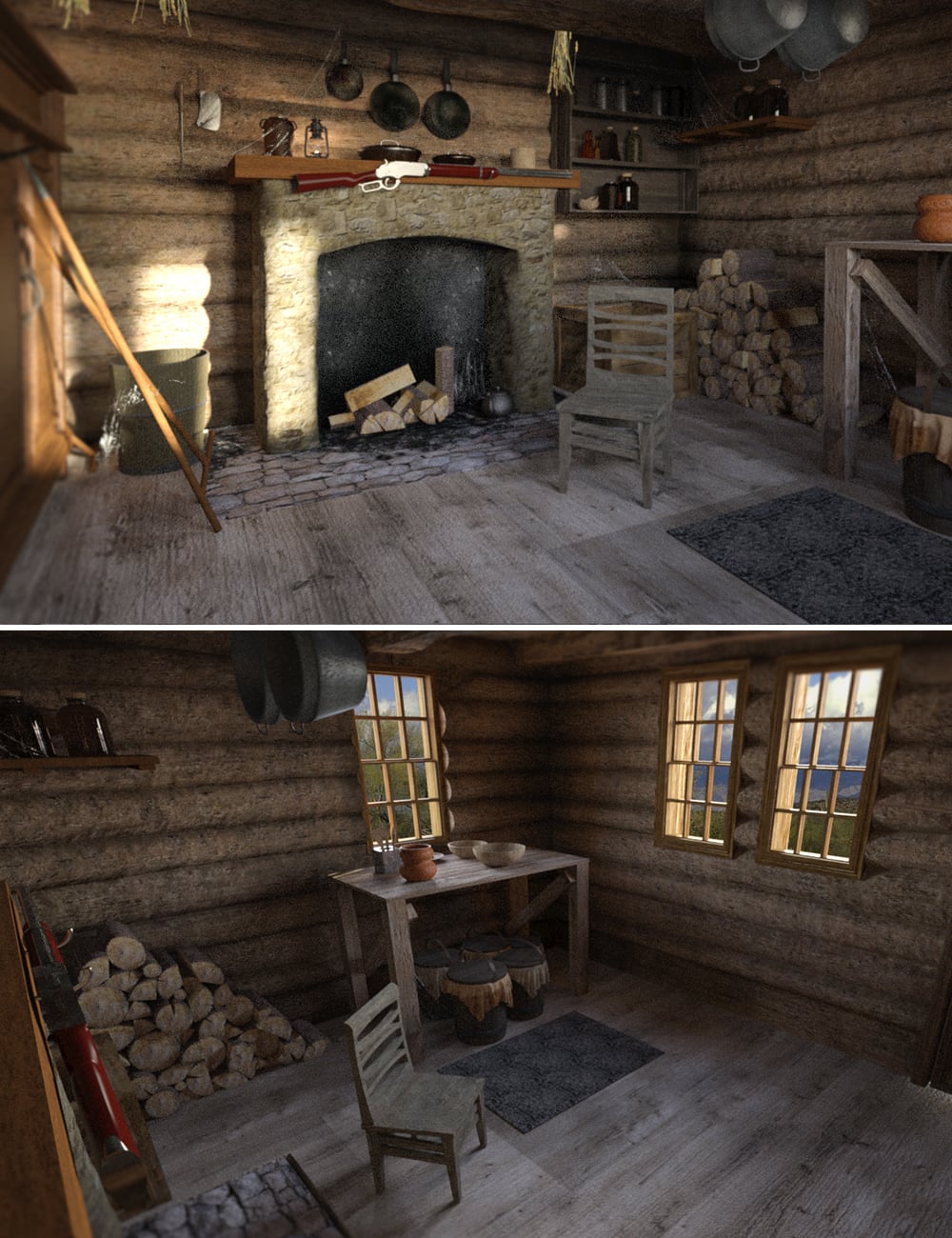 Outlaw Hideout 2026 - Free Daz 3D Models